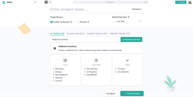 Nifty™ | The Ultimate All-in-One Hub for Every Project