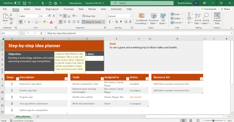 12 Free Goal Setting Templates in Excel, Word & More