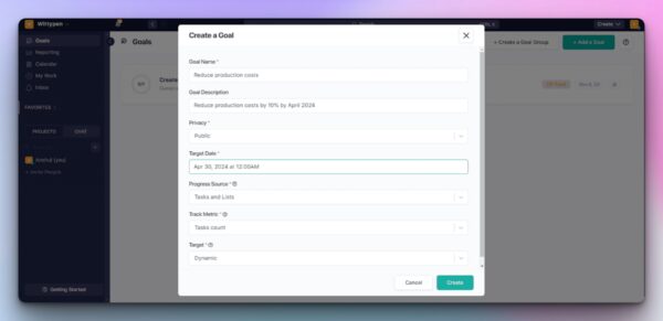 12 Free Goal Setting Templates in Excel, Word & More