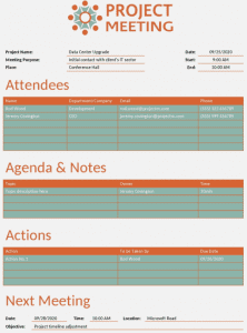 9 Meeting Notes Templates to Stay Organized | Nifty