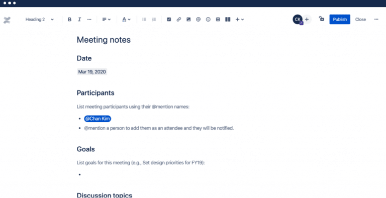 9 Meeting Notes Templates to Stay Organized | Nifty