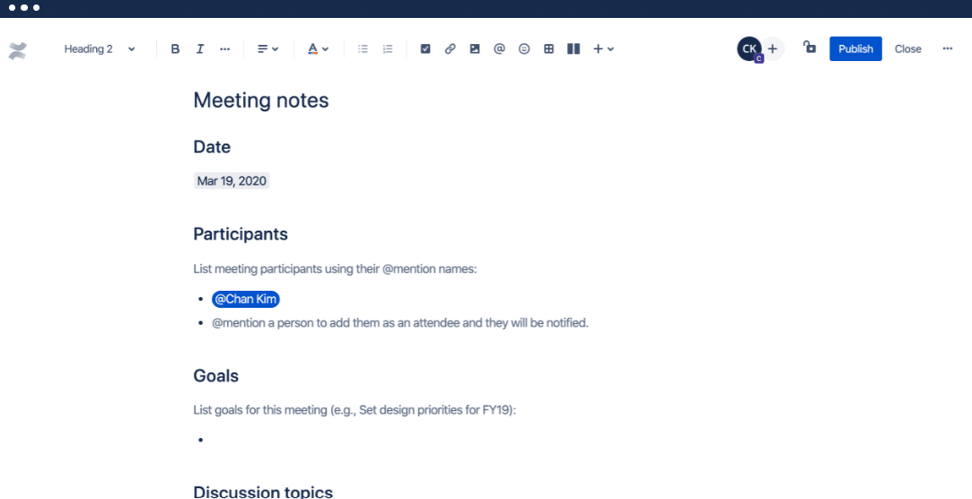 9 Meeting Notes Templates to Stay Organized | Nifty