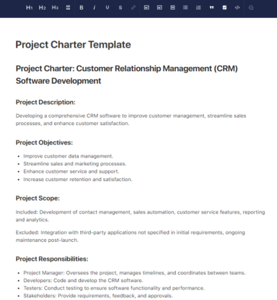 How to Create a Project Charter: A Complete Guide*