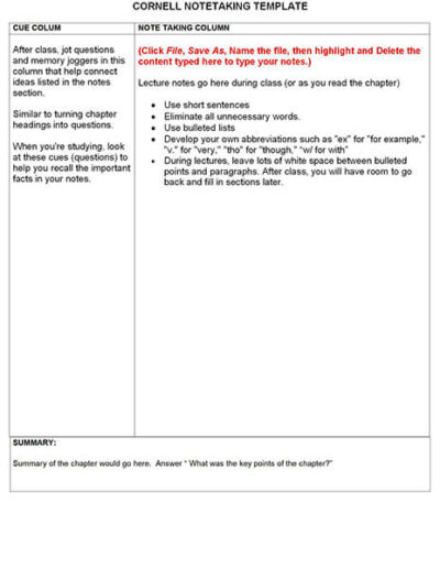 How to Use the Cornell Note-Taking Method: A Simple Guide