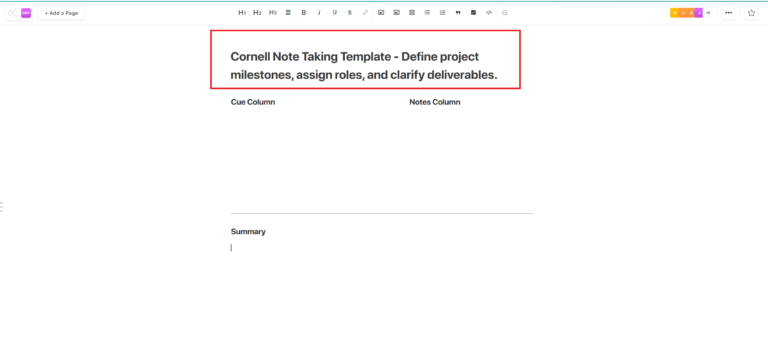 How to Use the Cornell Note-Taking Method: A Simple Guide