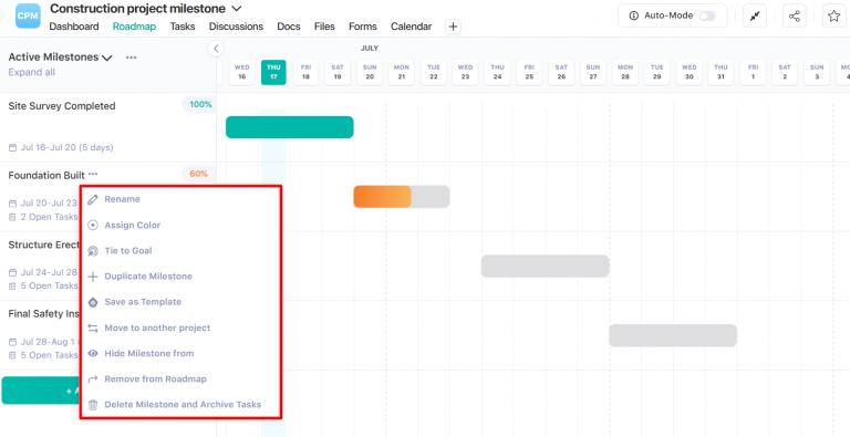 Project Milestones Examples: 17 Real-World Use Cases (2025)